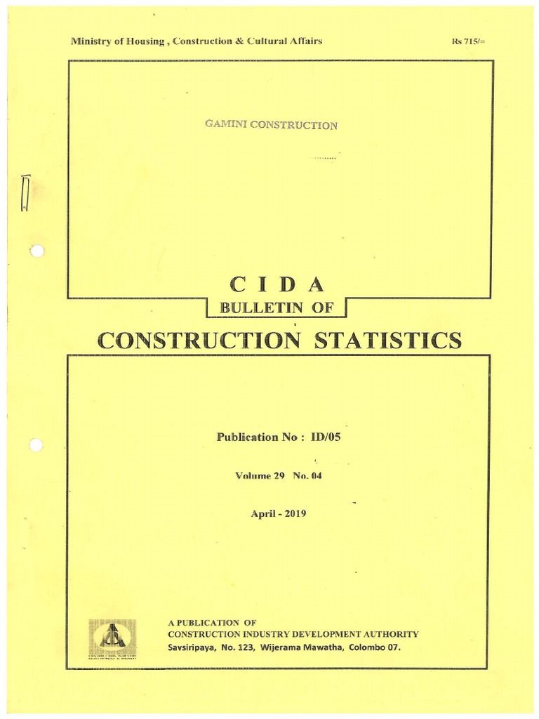 Cida Bulletin - April 2019 | PDF | Loader (Equipment) | Concrete