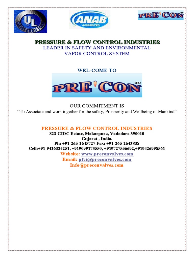 Precon Catalogue | PDF | Valve | Stainless Steel