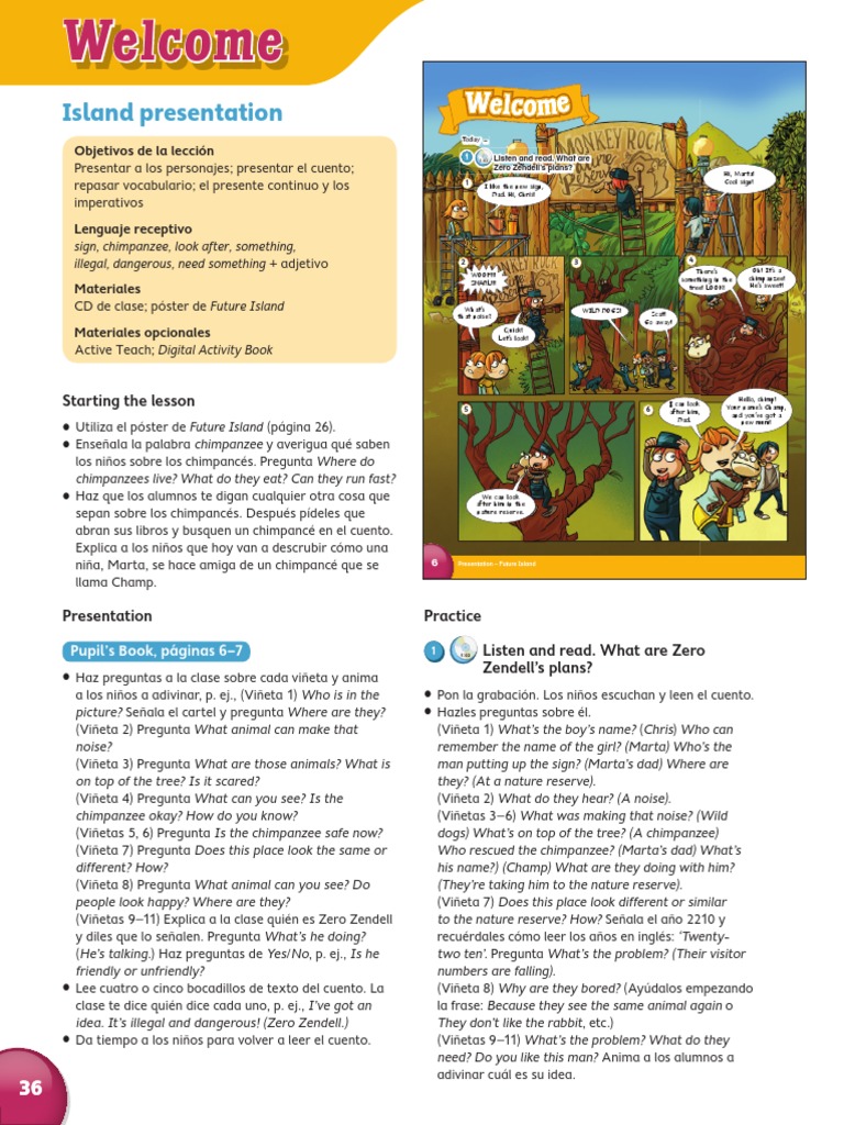 Islands 6 Teachers Book Starter Unit | PDF | Comunicación humana ...