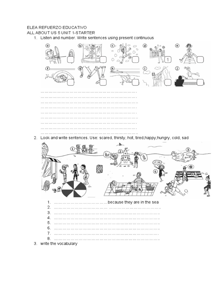 ALL ABOUT Us 5 UNIT 1 | PDF