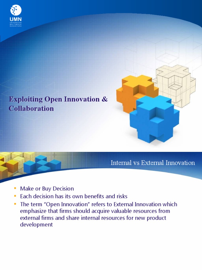 CH11 - Open Innovation Collaboration | PDF | Mergers And Acquisitions | Innovation