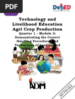 MELC TLE 9 Agri-Crop Production | PDF