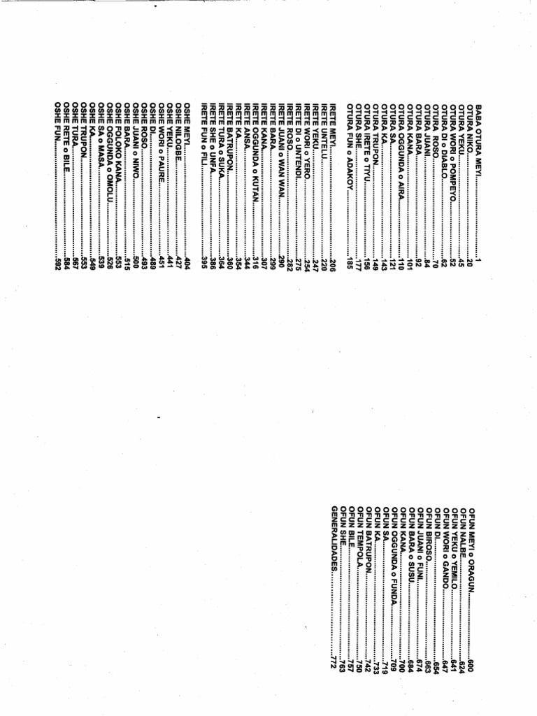 Tratados de Oddus de Ifa Tomo 4 (Marcelo) | PDF
