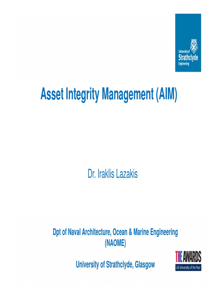 S17-19.1 Asset Integrity Management | PDF | Reliability Engineering ...