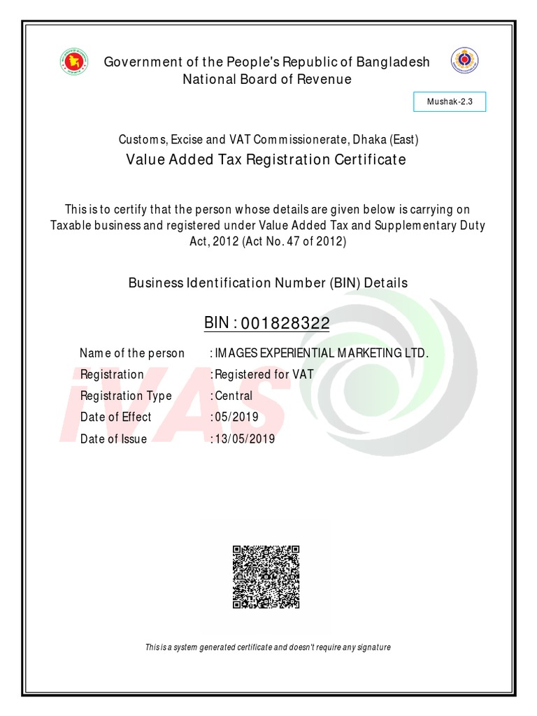 BIN Certification | PDF | Business | Finance & Money Management
