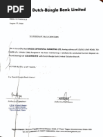 DBBL Statement | PDF | Financial Technology | Finance & Money Management