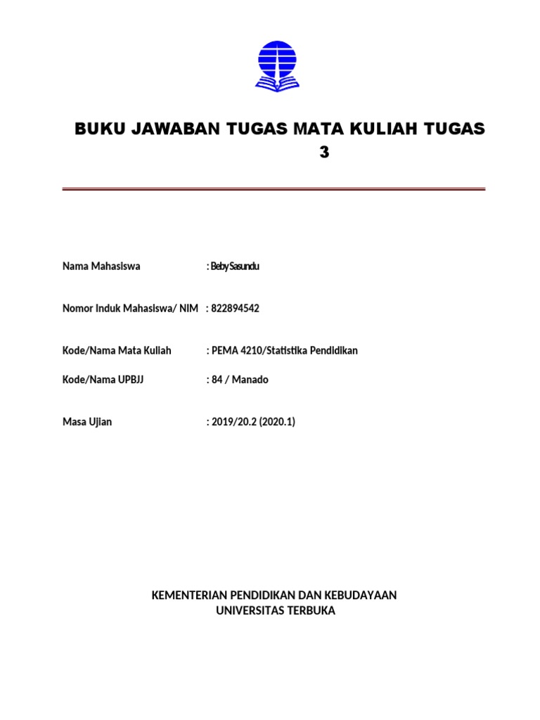 BJT - Umum - tugas3-PDGK 4505 | PDF