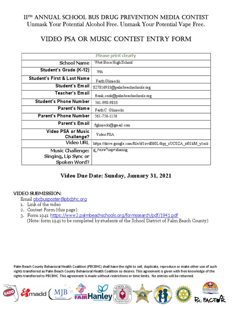 Kami Export 2020 Entry Form | PDF