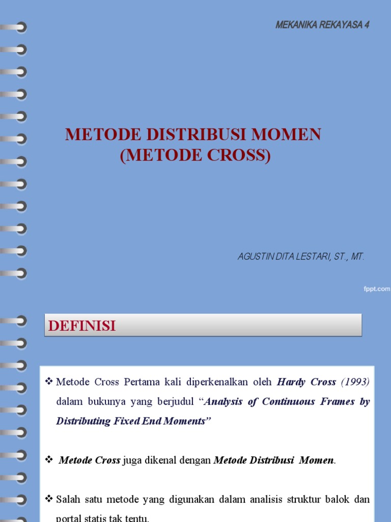 Teori Metode Cross | PDF