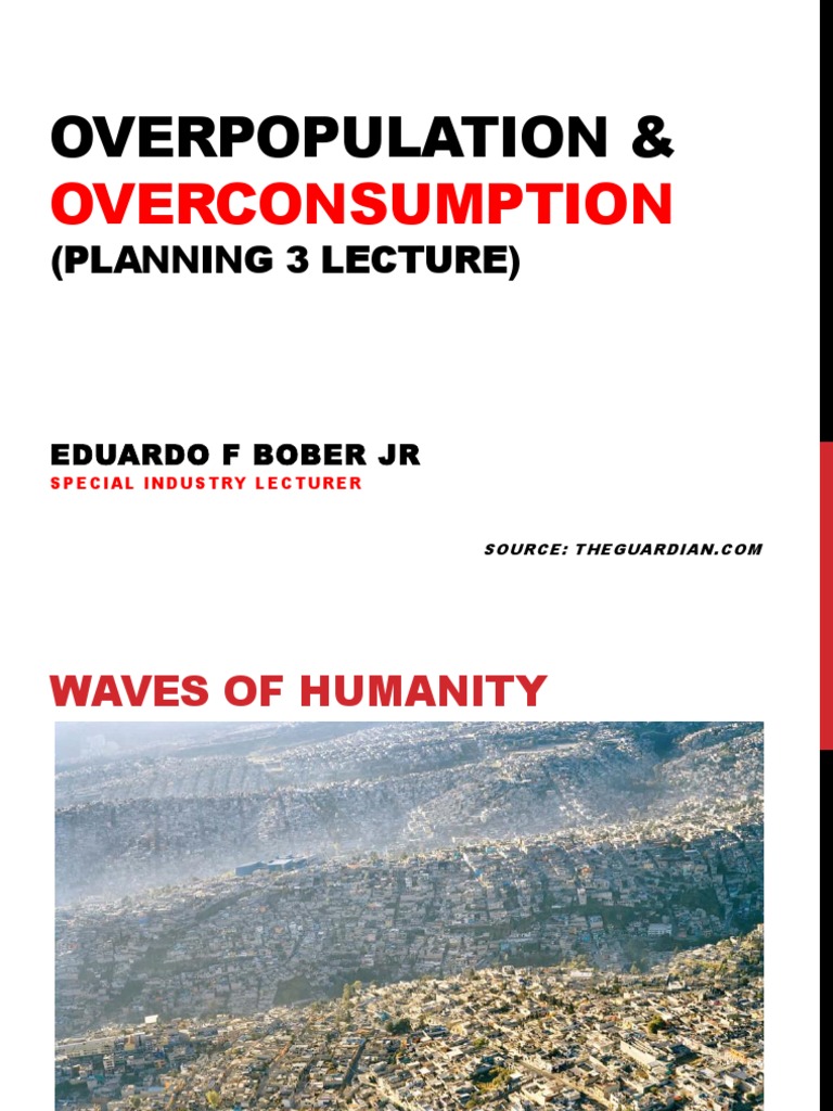 P3 - 3boverpopulation & Overconsumption-1 | PDF | Intensive Animal ...