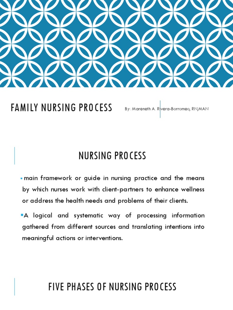 Family Nursing Process | PDF | Nursing | Medical Diagnosis