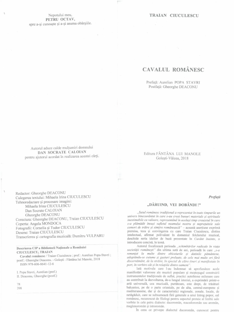 Cavalul Romanesc | PDF