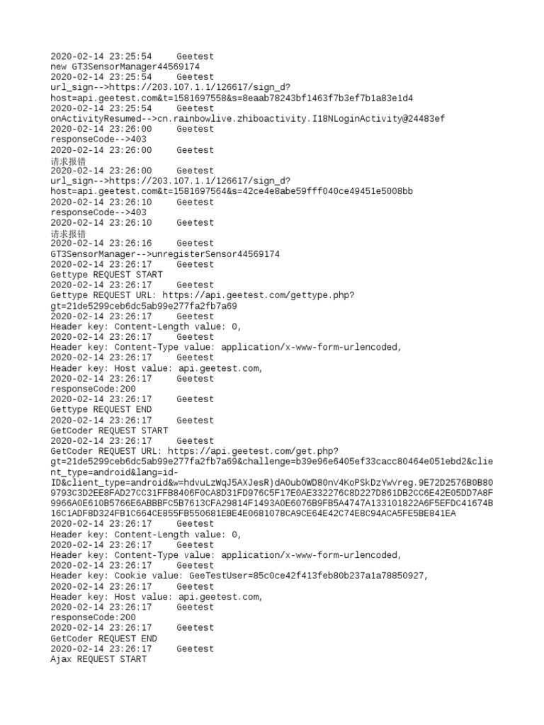 Sensebot Log | PDF | Internet Standards | Communications Protocols