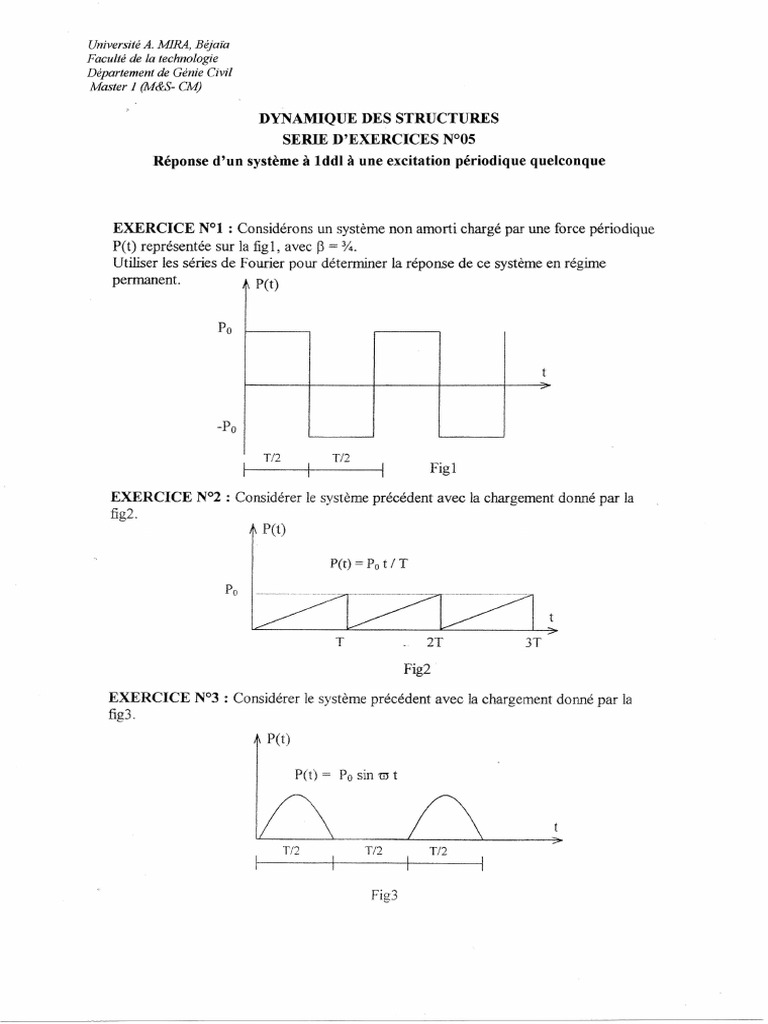 Serie 5 Exercices | PDF