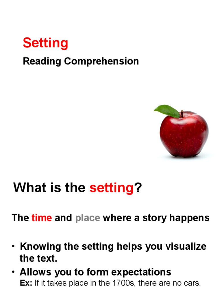 Setting: Reading Comprehension | PDF