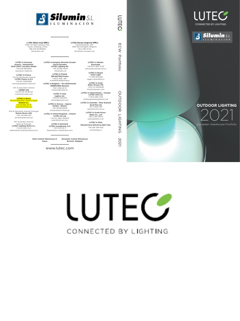 Silumin Catalogo Lutec PVP 2021 | PDF | Wi Fi | Lighting