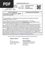 Acknowledgement For DL Backlog | PDF