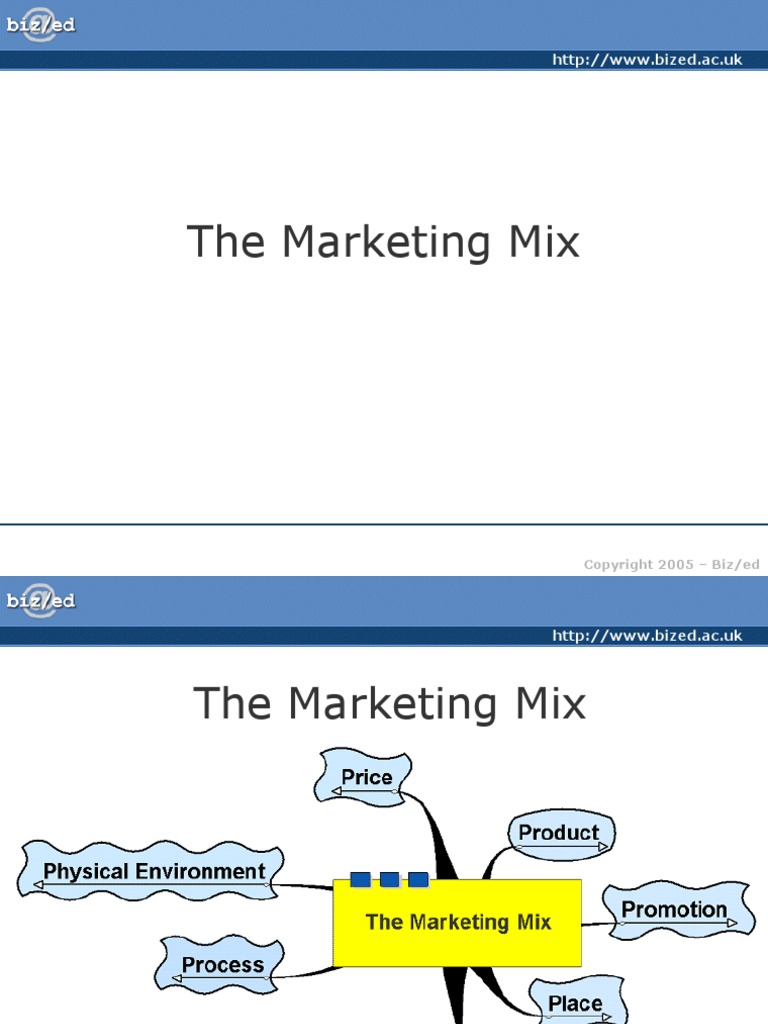 4ps in Marketing Mix | PDF | Marketing | Mass Media