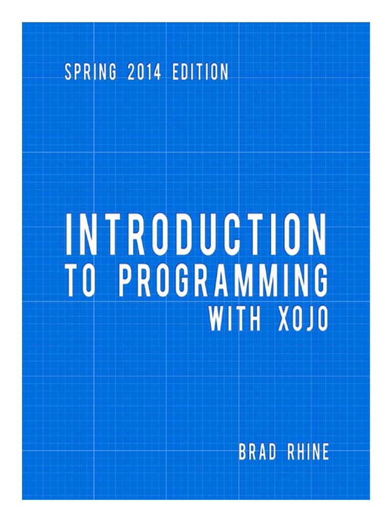 Introduction To Programming With Xojo Pdf Boolean Data Type Integer Computer Science 2494