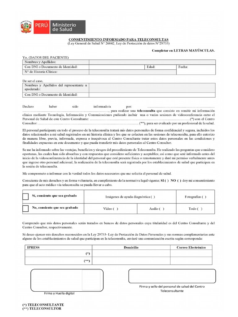Formato Interconsulta | PDF