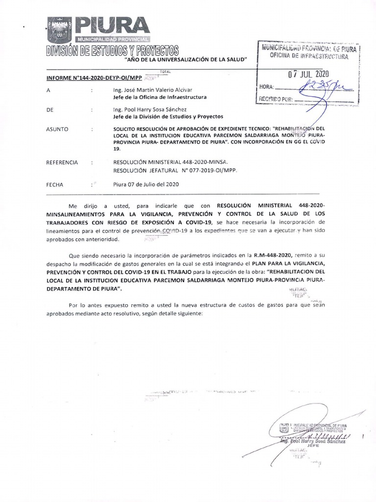 Gastos Generales Covid 19 Parcemon | PDF | Enfermedades virales ...