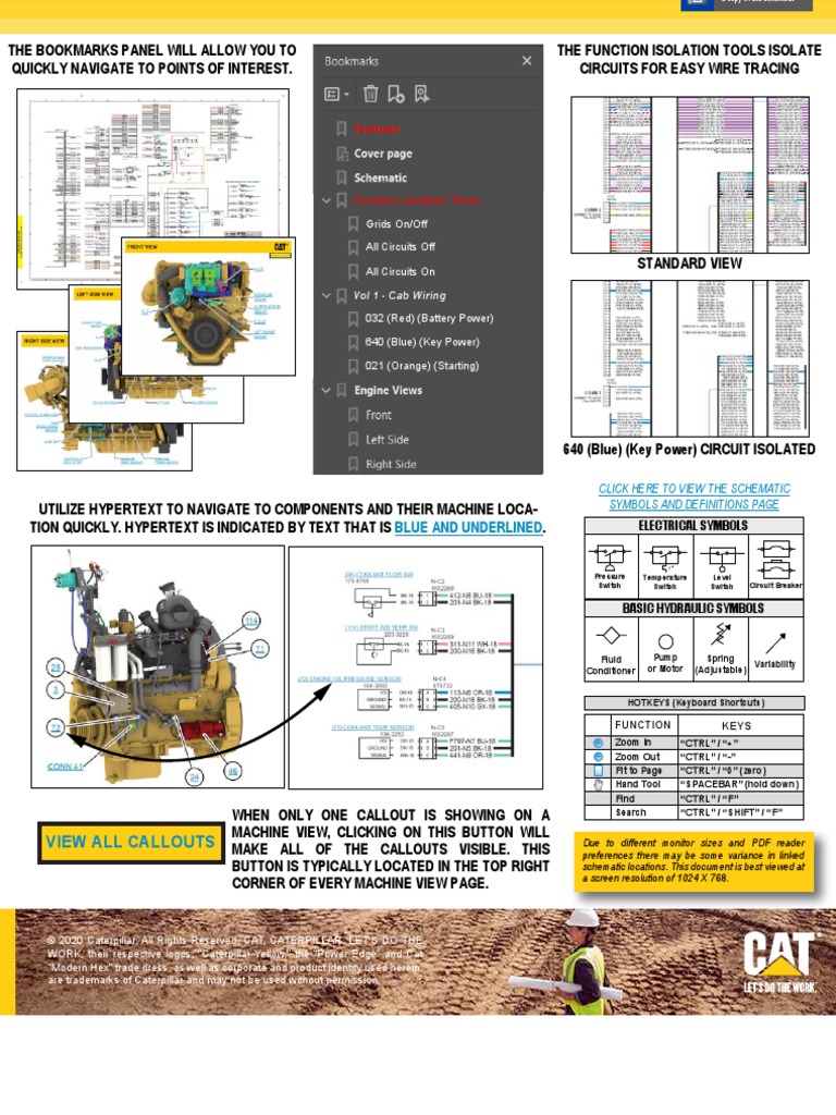 c13 Cat Generator Schematic | PDF | Electrical Connector | Switch