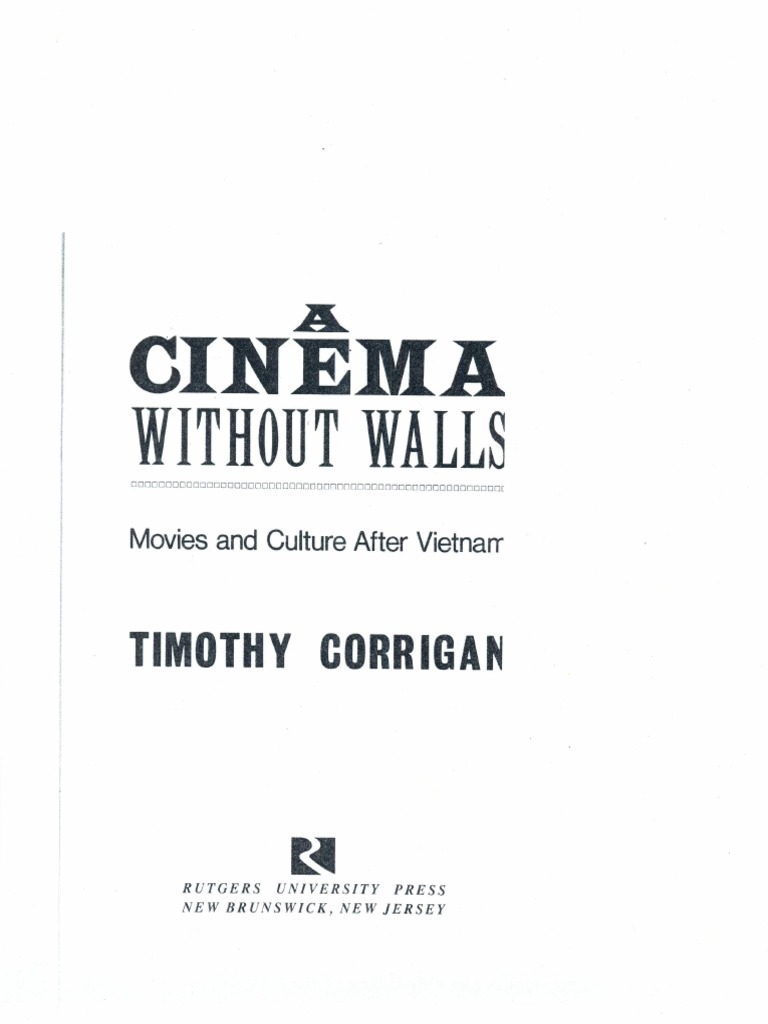 Corrigan - A Cinema Without Walls | PDF