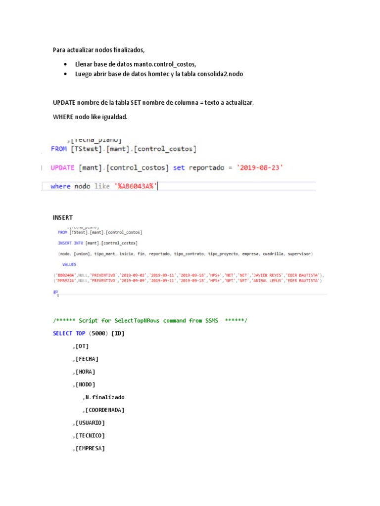 Consultas SQL Server | PDF
