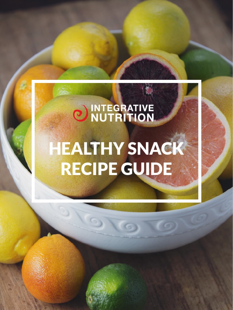 Healthy Snack Recipe Guide | PDF | Chocolate | Foods