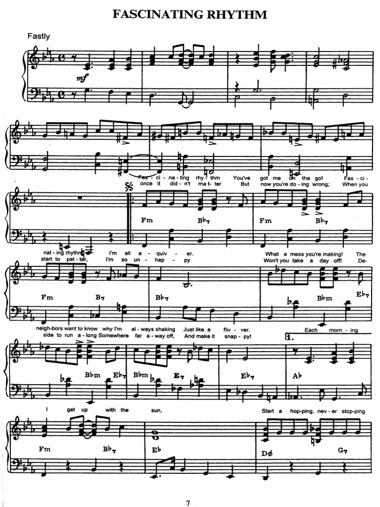 Fascinating Rhythm | PDF