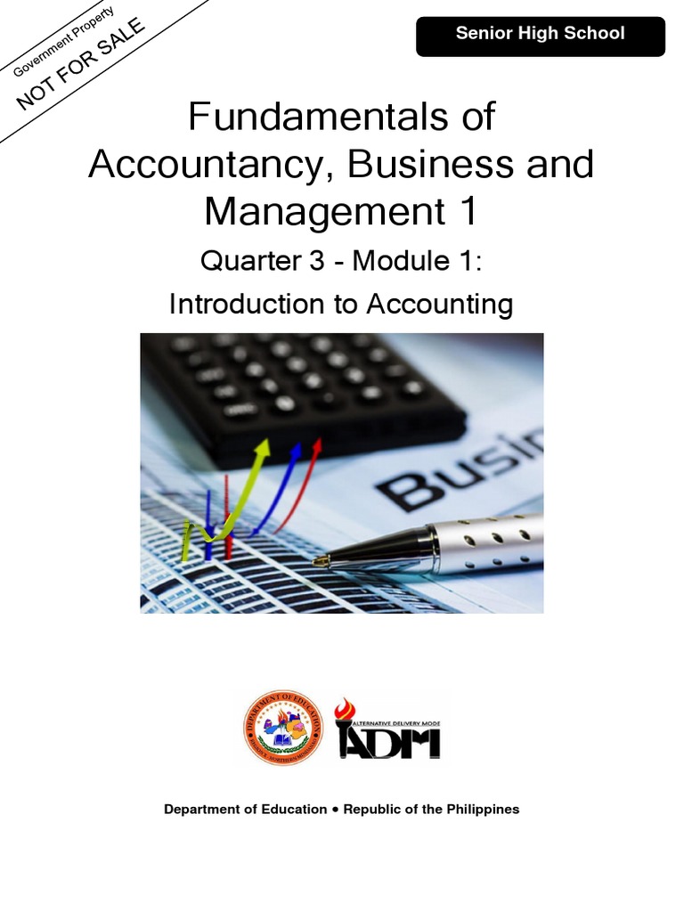 Fundamentals of Abm 1-Q3-W1-Module 1-Version 3 | PDF | Business