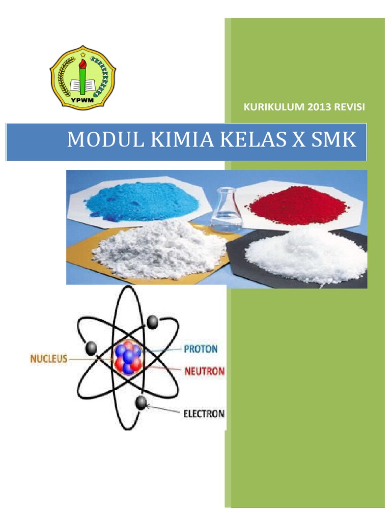 Cover Modul Kimia | PDF