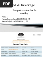 Beo Buffet Rsab 11 Nov | PDF | Cuisine | Cooking