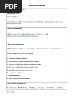 Iste Lesson Plan-Itec 7430 | PDF | Syllable | Learning