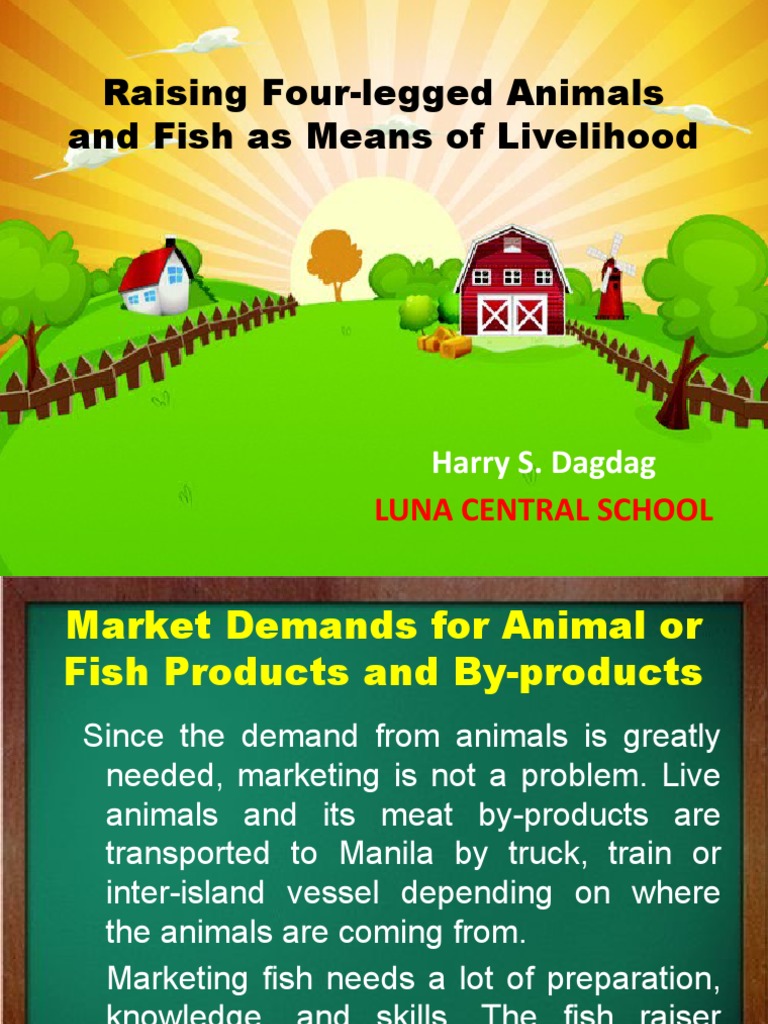 Raising Four-Legged Animals and Fish As Means of Livelihood Part 3 ...