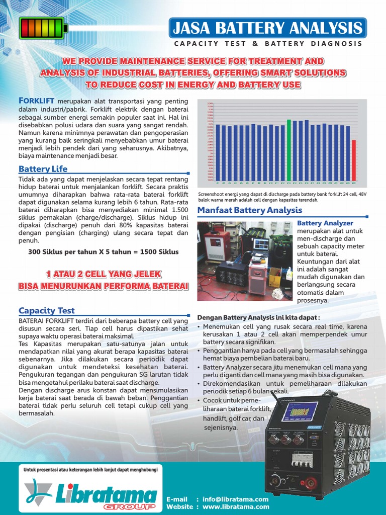 Battery Analysis Brochure | PDF