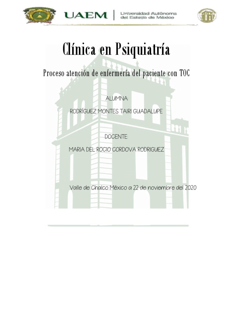 Pae Toc 1 | PDF | Cerebro | Desorden obsesivo compulsivo