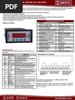 Manual Controlador Novus Modelo N1200 v20x | PDF | Entrada/Saída ...