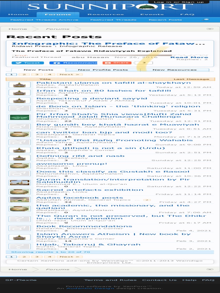 Recent Posts: Infographic: The Preface of Fataw | PDF | Islamic Belief ...