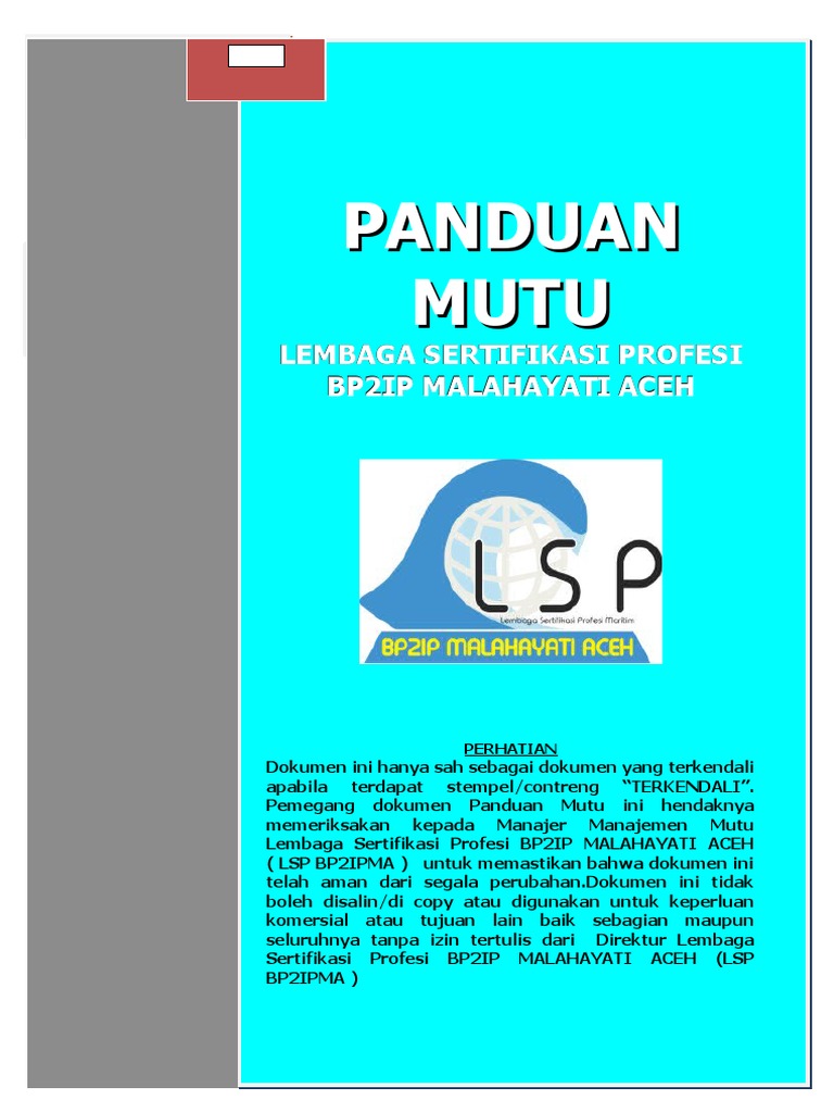 Panduan Mutu Asli | PDF