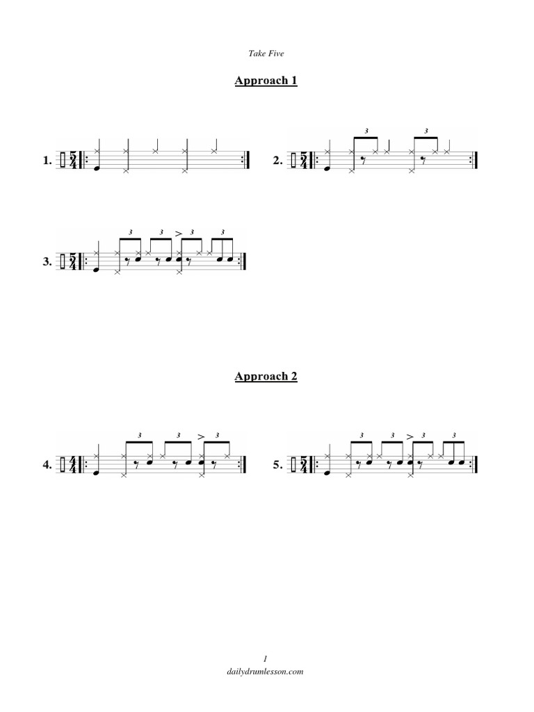 Take Five | PDF