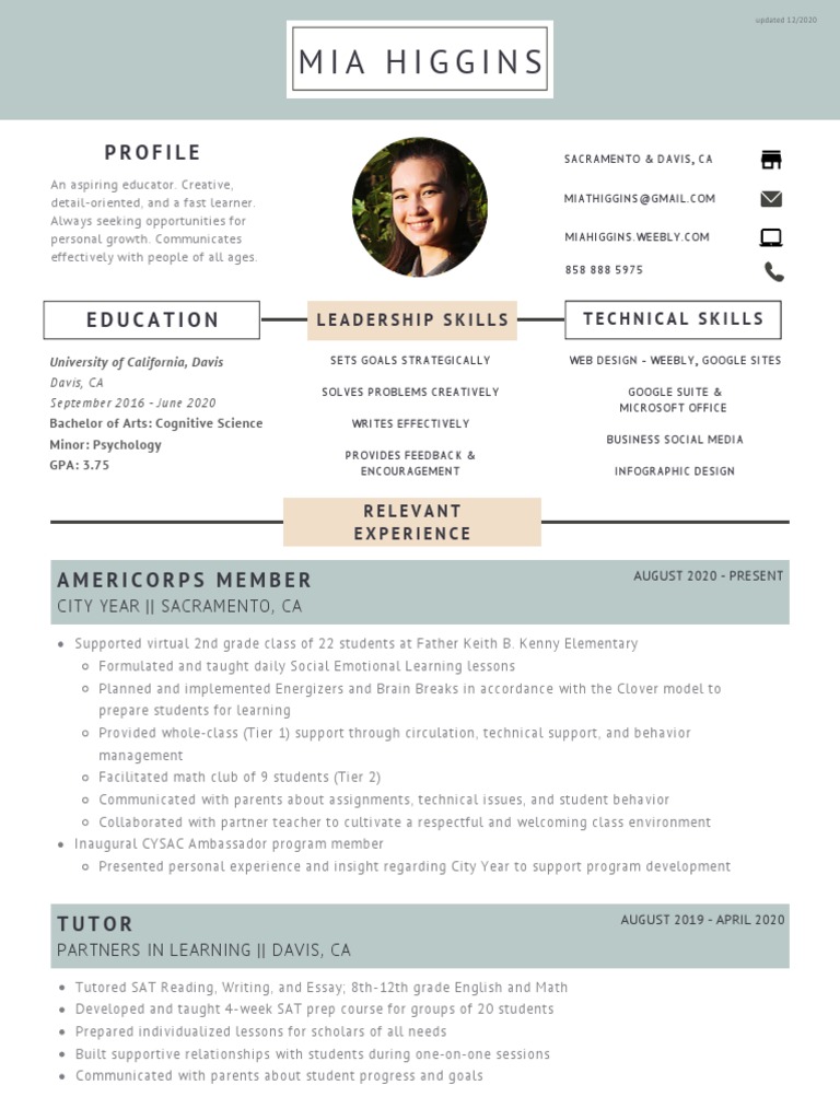 Tfa Resume | PDF | Sat | Learning