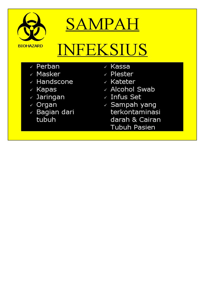 Label Tempat Sampah | PDF