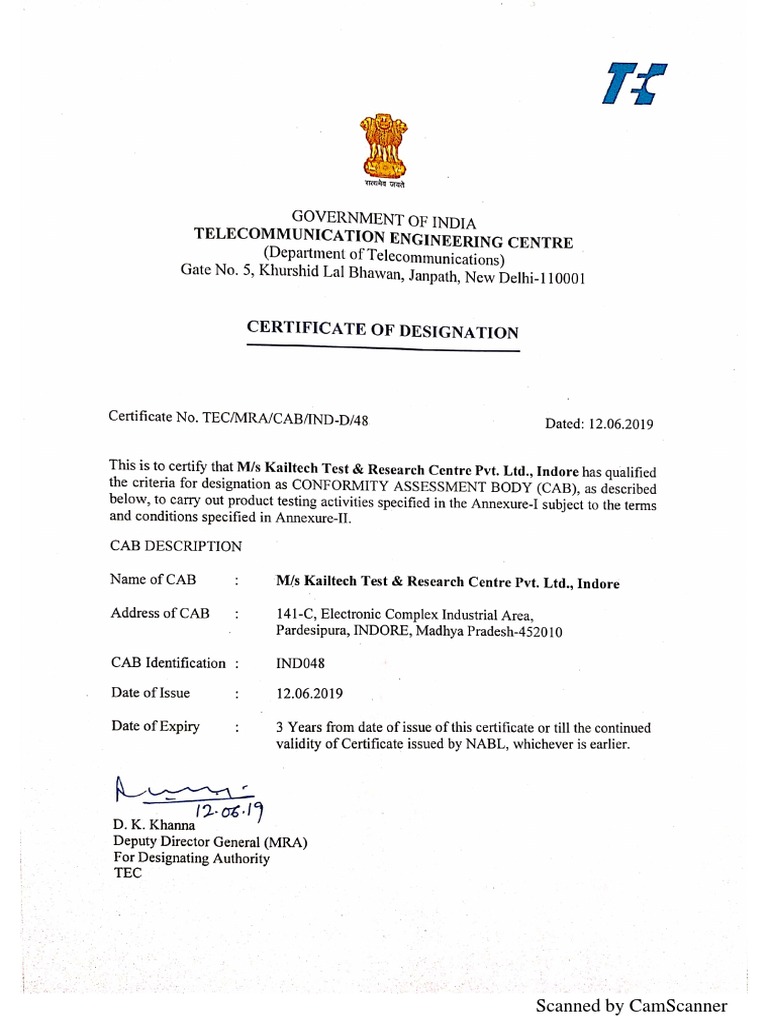 TEC Cab Certificate | PDF