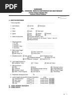 Kode Pengisian Data KK | PDF