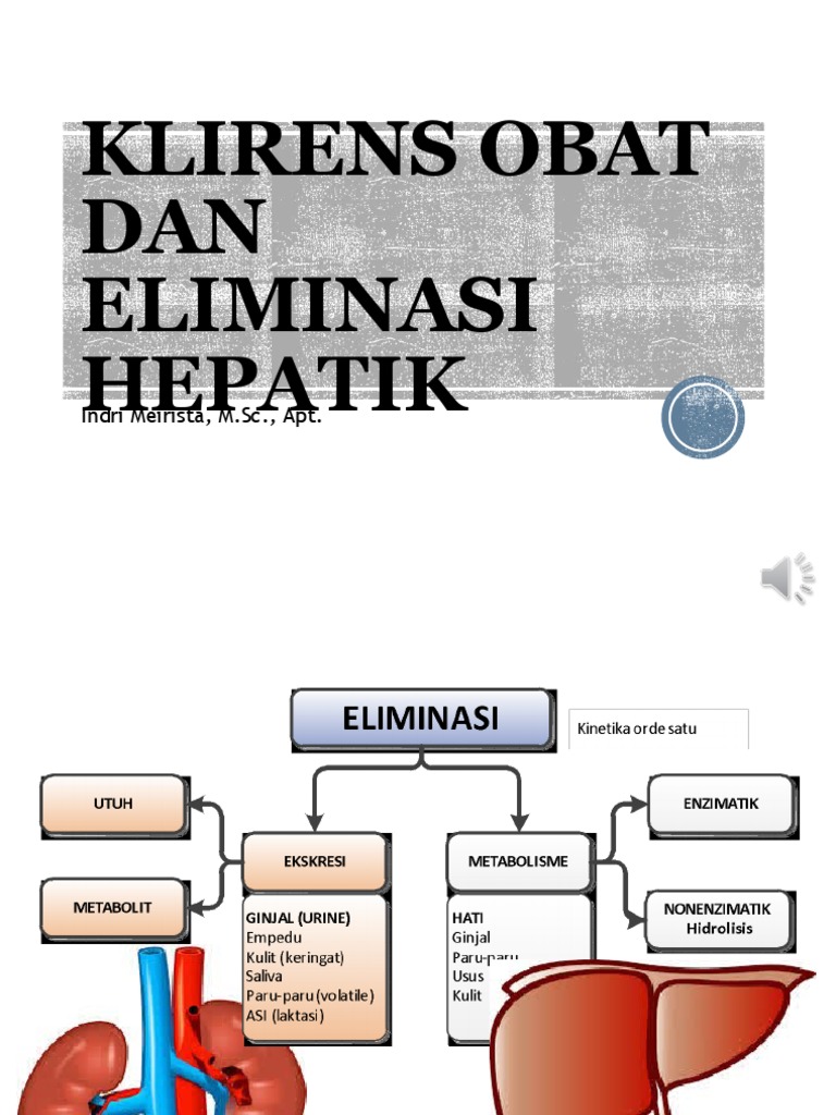 Klirens dan Eliminasi Obat | PDF