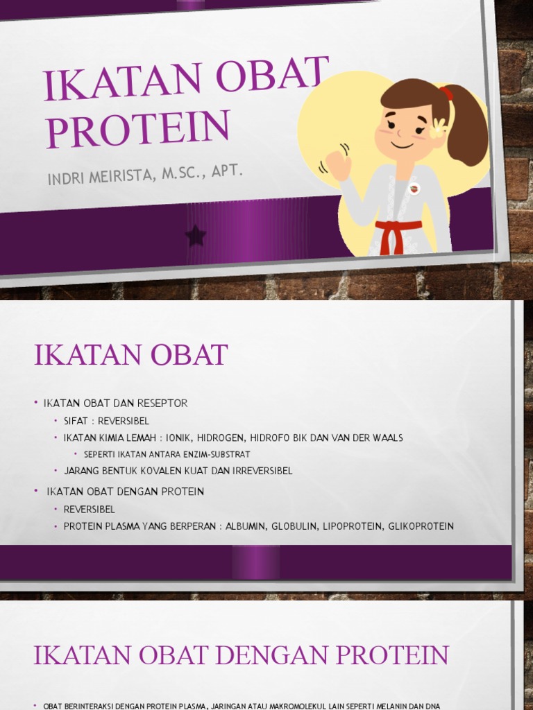 6.ikatan Obat Dan Protein | PDF