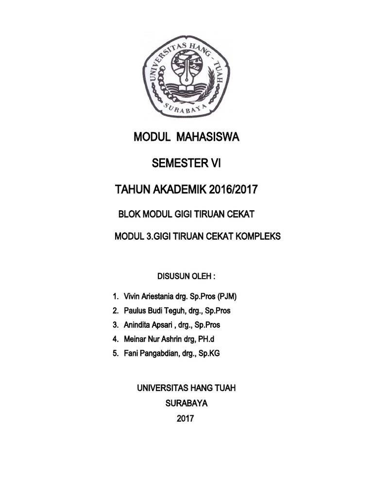 MODUL 3 GTC KOMPLEKS Cadangan Mahasiswa | PDF
