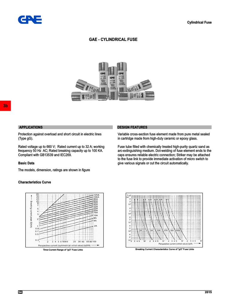Cylindrical Fuse Base Detail86 | Download Free PDF | Fuse (Electrical ...