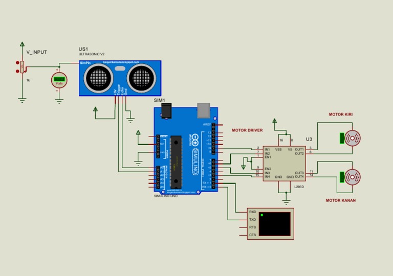 Robot Avoider Ultrasonic | PDF